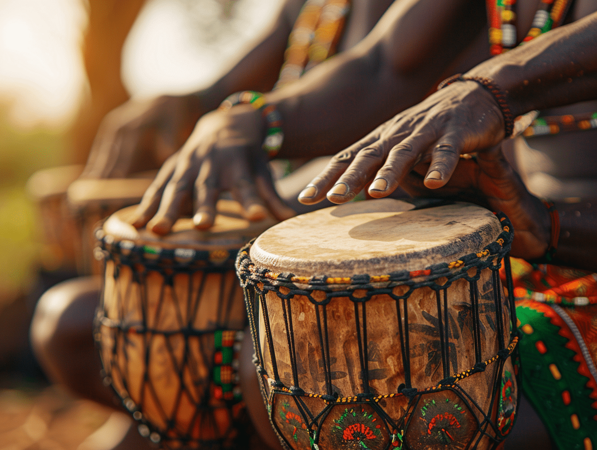 Secrets du tambour africain : origines et significations culturelles ...